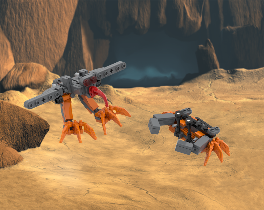 LEGO MOC System Rahi: Ussal Crab & Kewa by Vantablank27 | Rebrickable ...