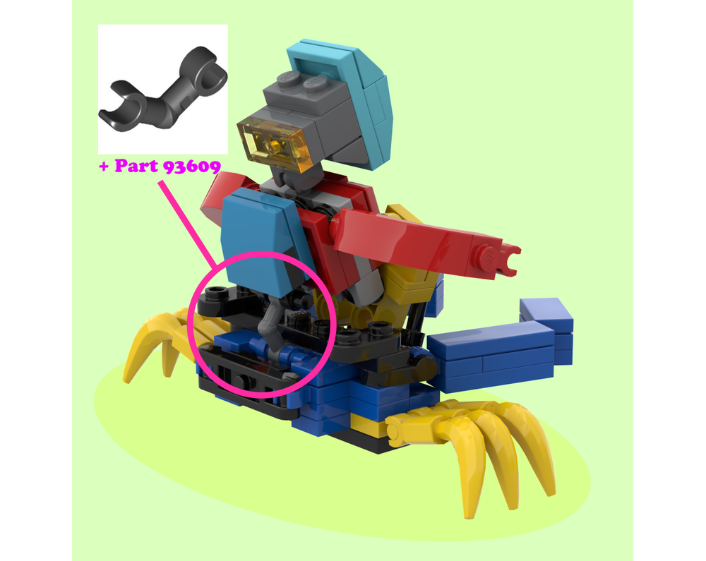 Lego Moc System Rahi Ussal Crab And Kewa By Vantablank27 Rebrickable