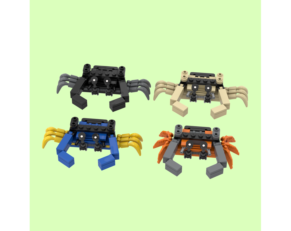 Lego Moc System Rahi Ussal Crab And Kewa By Vantablank27 Rebrickable