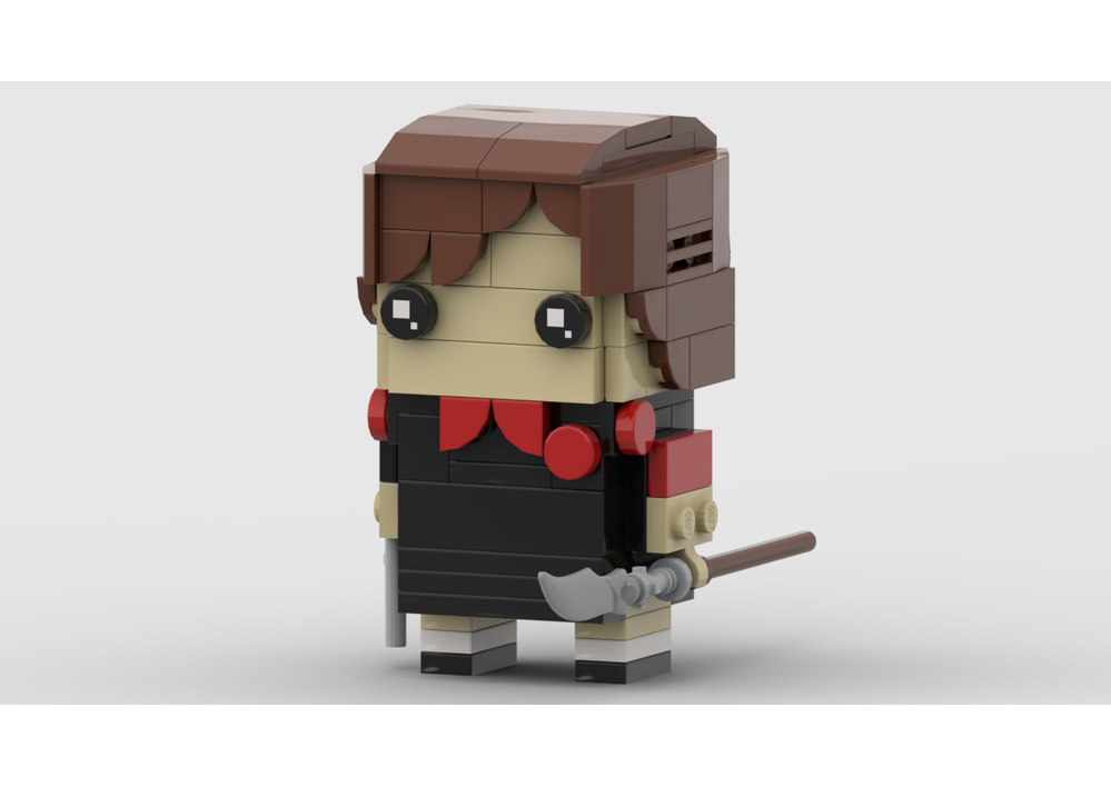 LEGO MOC Persona 3 Female Protagonist BrickHead by GoldengamerLego ...