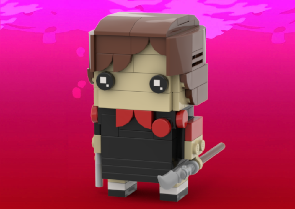 LEGO MOC Persona 3 Female Protagonist BrickHead by GoldengamerLego ...