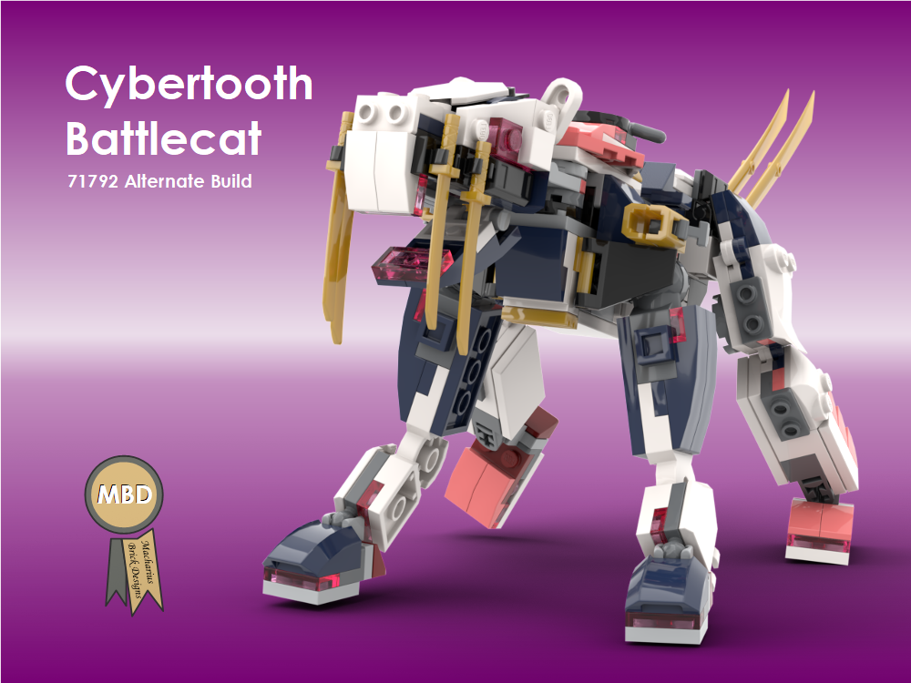 LEGO MOC Cybertooth Battlecat, 71792 Alternate Build by Macharius | Rebrickable - Build with LEGO