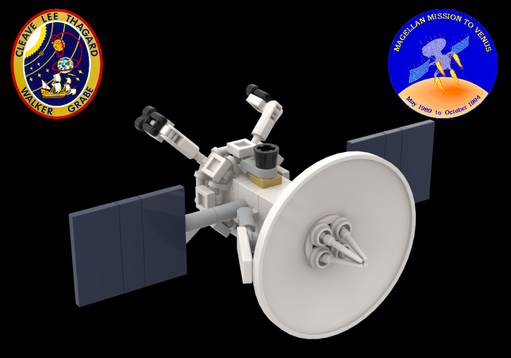 LEGO MOC Magellan Spacecraft by OrchardBuilds | Rebrickable - Build ...