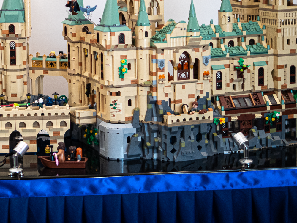 Lego Moc Hp Modular Long Gallery Corner Tower By Gobsmack