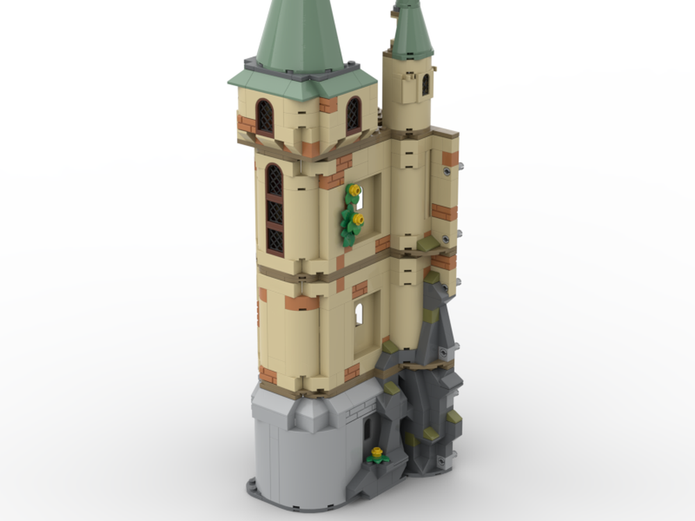 Lego Moc Hp Modular Long Gallery Corner Tower By Gobsmack