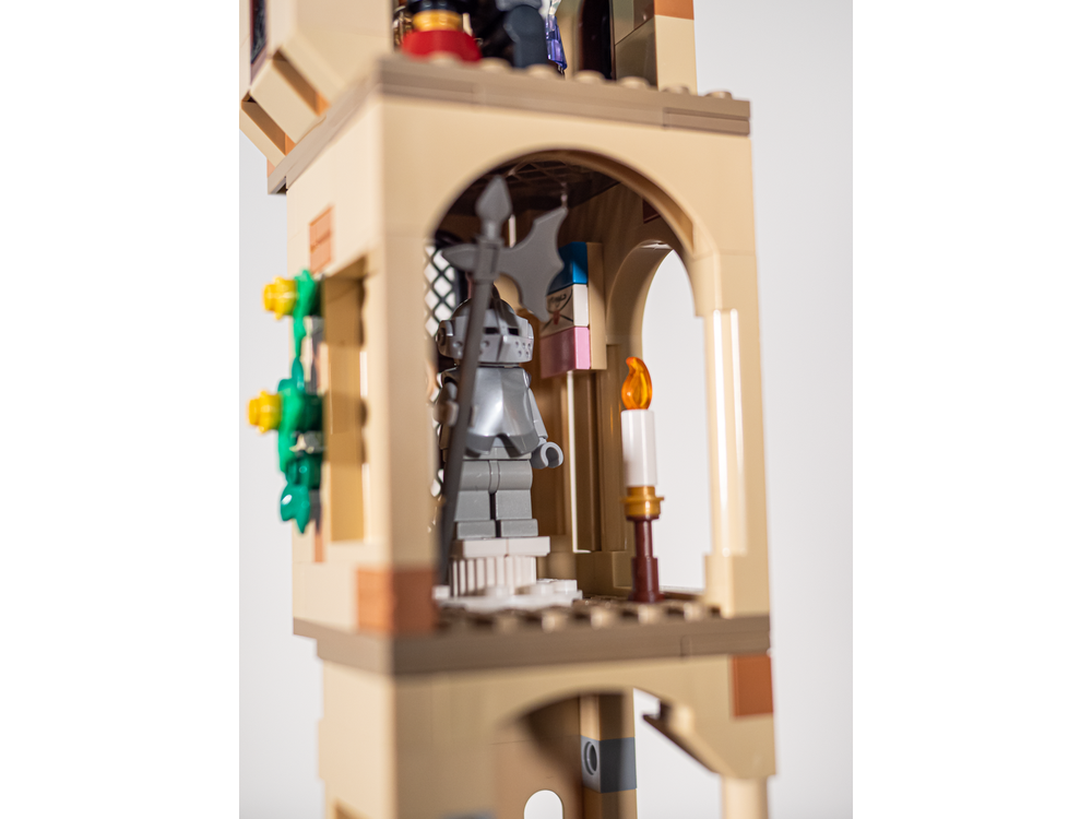 Lego Moc Hp Modular Long Gallery Corner Tower By Gobsmack