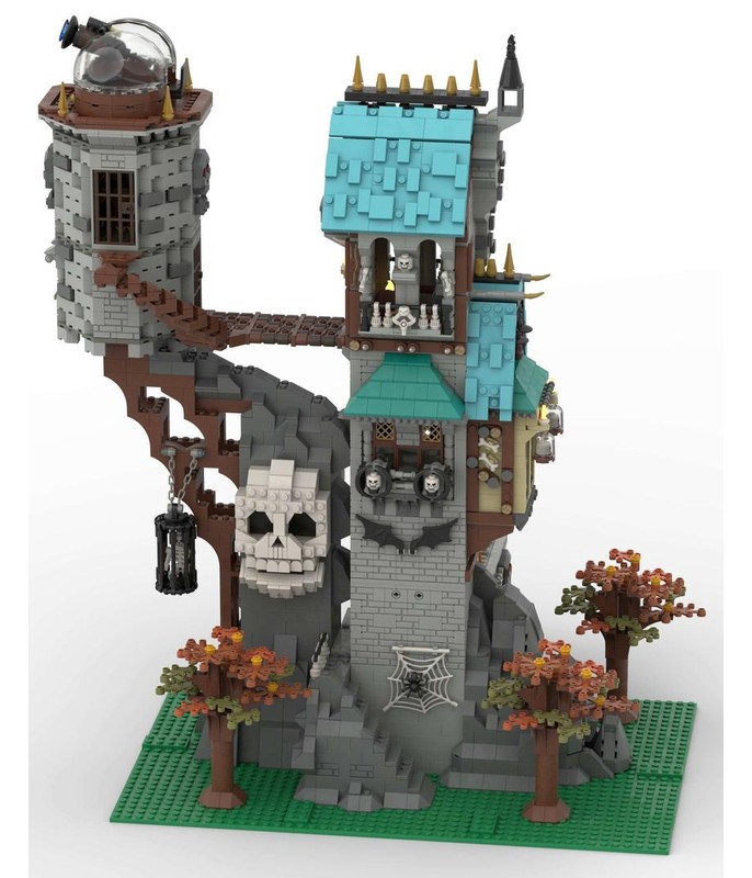 LEGO MOC The Skull Watchtower by LegoBricking | Rebrickable - Build ...