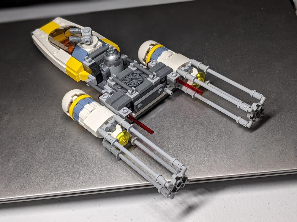 Lego Moc 75365 Y Wing Modification By Masterbrickseparator