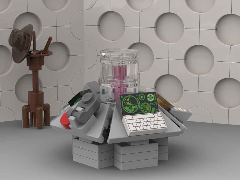 LEGO MOC TARDIS Console (Tom Baker Era) by FoxBlox | Rebrickable ...