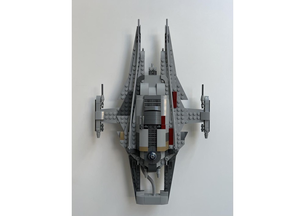 LEGO MOC Dartwing Strike Craft by Trstr | Rebrickable - Build with LEGO