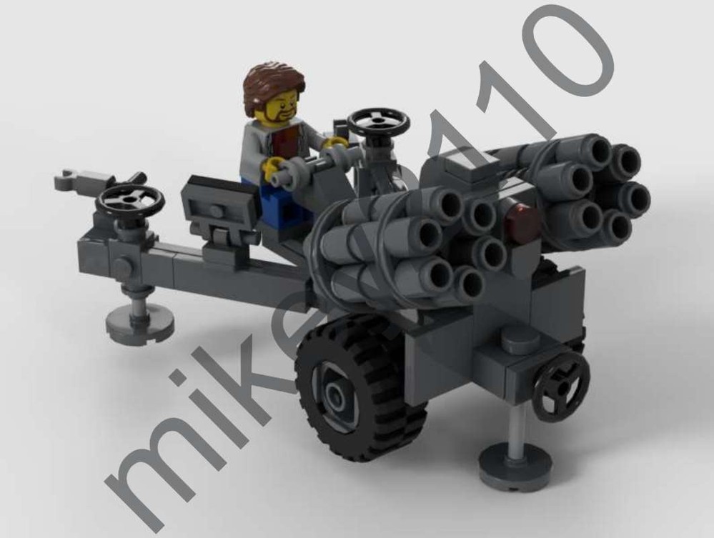 LEGO MOC Malleus Rocket Launcher by mikey2110 | Rebrickable - Build ...