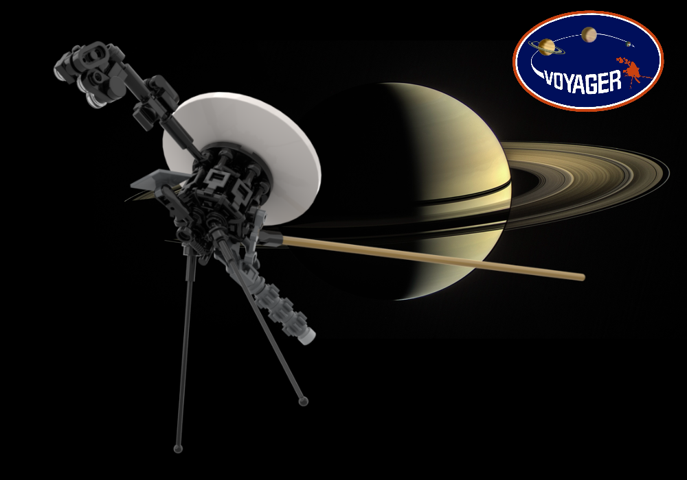 Lego Moc Voyager Spacecraft By Orchardbuilds Rebrickable Build With