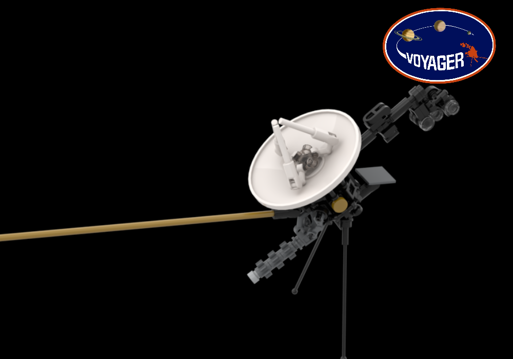 Lego Moc Voyager Spacecraft By Orchardbuilds Rebrickable Build With