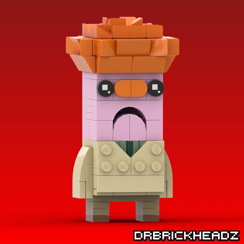 LEGO MOC Beaker (The Muppets) Brickheadz by DrBrickheadz | Rebrickable ...