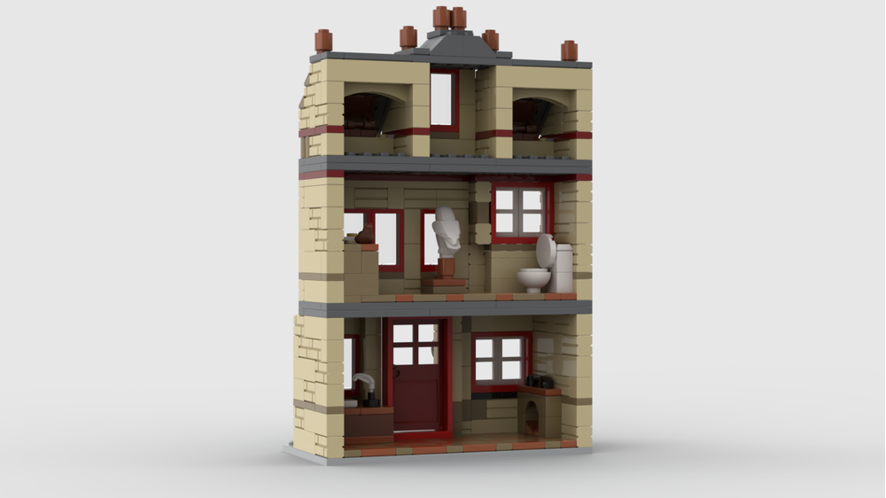 LEGO MOC 76423 Zweinsveld Modular by bergebricks | Rebrickable - Build ...