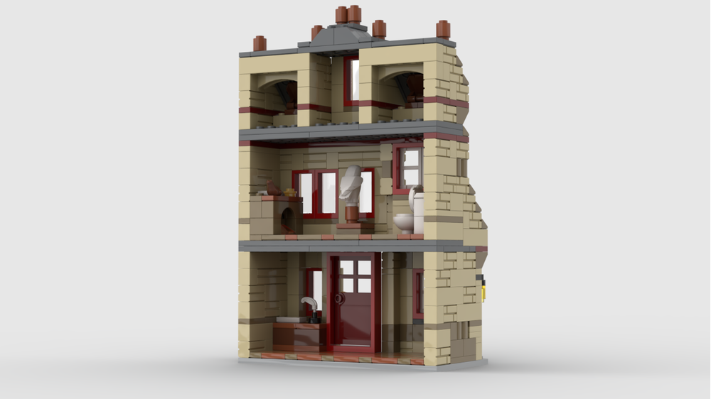 LEGO MOC 76423 Zweinsveld Modular by bergebricks | Rebrickable - Build ...