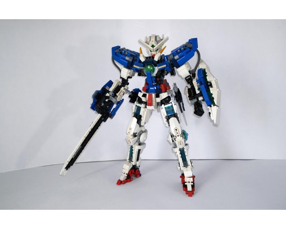 LEGO MOC LEGO Gundam Exia GN-001 ( scale 1/60 ) by Demon1408 | Rebrickable - Build with LEGO