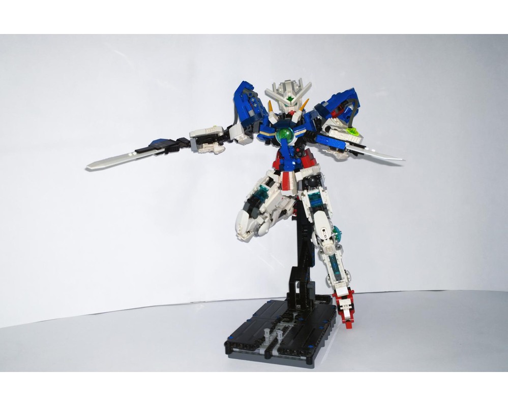 LEGO MOC LEGO Gundam Exia GN-001 ( scale 1/60, 1212 pcs ) by Demon1408 | Rebrickable - Build ...