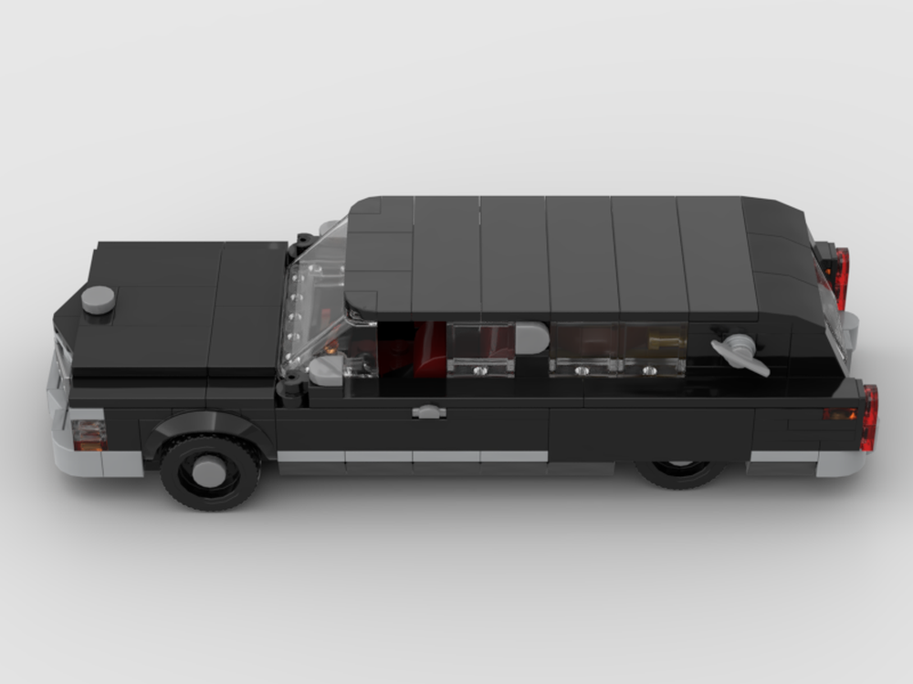 Lego Moc 1976 Cadillac Deville Hearse By Toms8wides Rebrickable