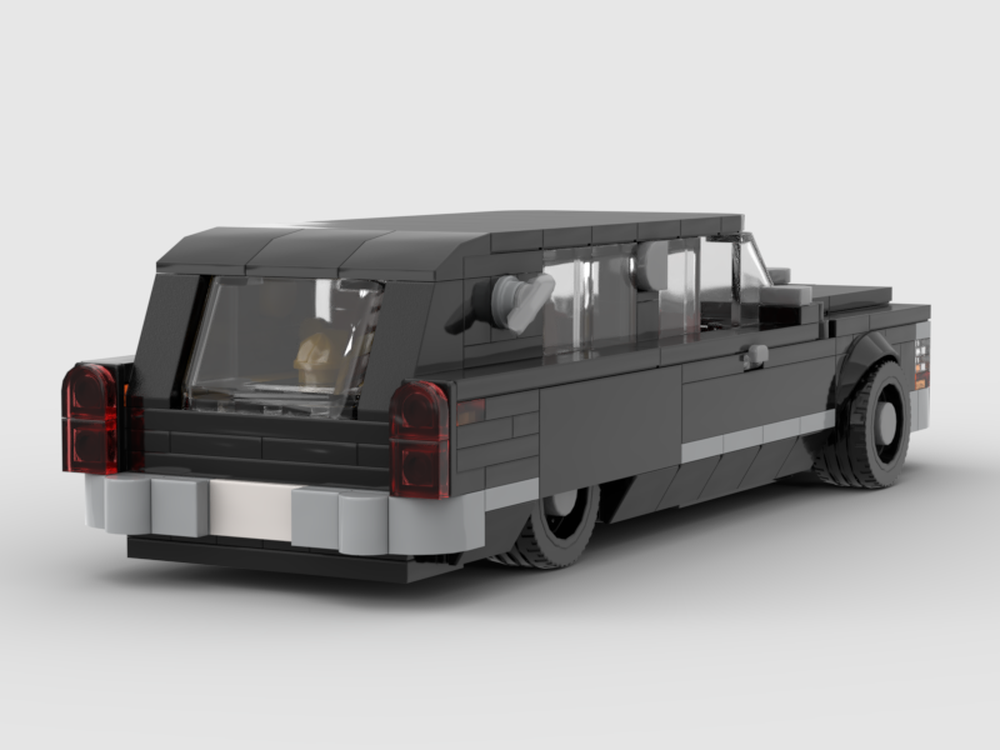Lego Moc 1976 Cadillac Deville Hearse By Toms8wides Rebrickable