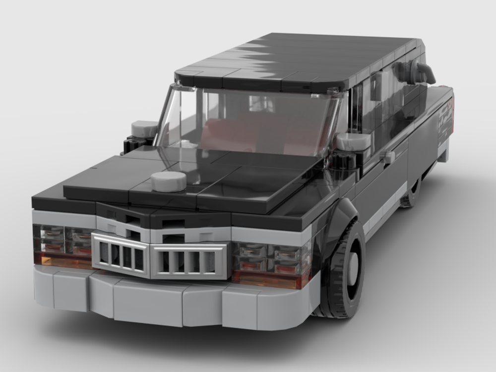 Lego Moc 1976 Cadillac Deville Hearse By Toms8wides Rebrickable