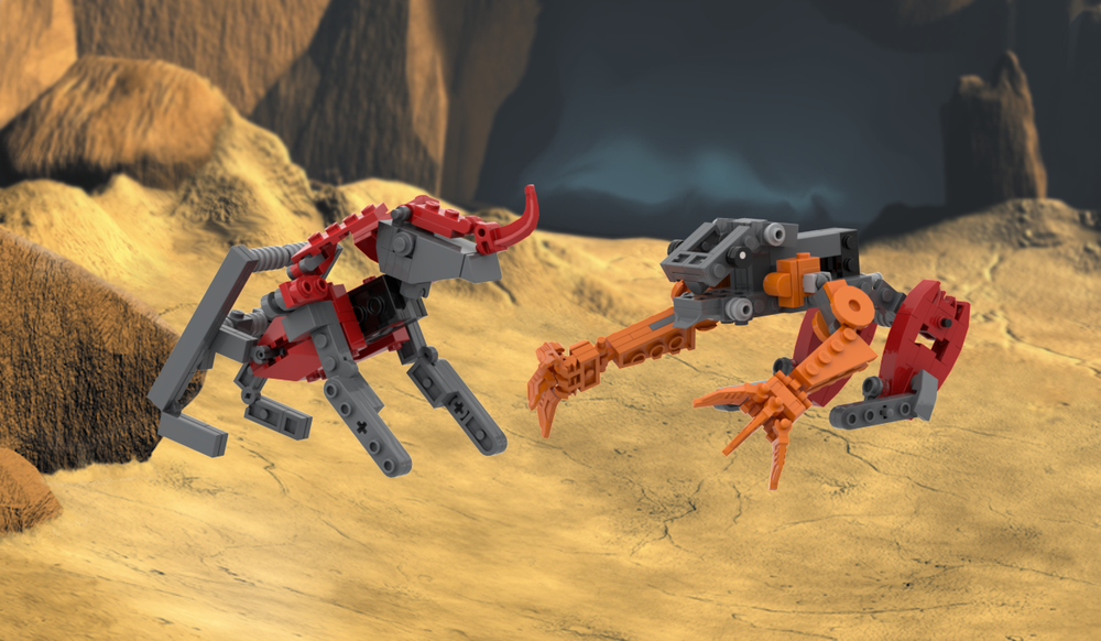 LEGO MOC System Rahi: Vako & Makika by Vantablank27 | Rebrickable ...