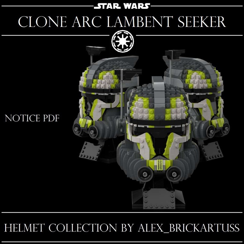 LEGO MOC Helmet Clone arc Lambent Seeker by Alex_BricKartuss ...
