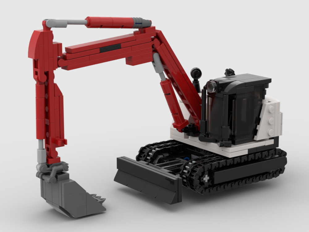 LEGO MOC Link-Belt 80x Excavator by LegoForBlockheads | Rebrickable ...