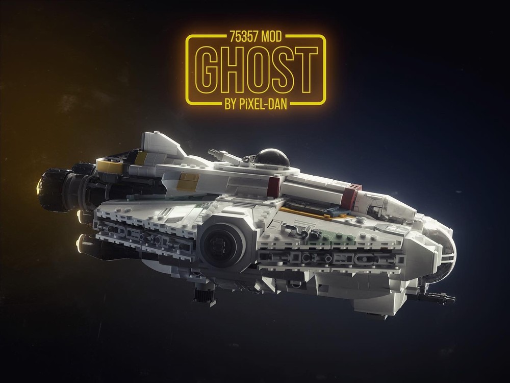 LEGO MOC PiXEL-DANs - 75357 - Ghost / Phantom 2 Modification - including Display stand by PiXEL ...