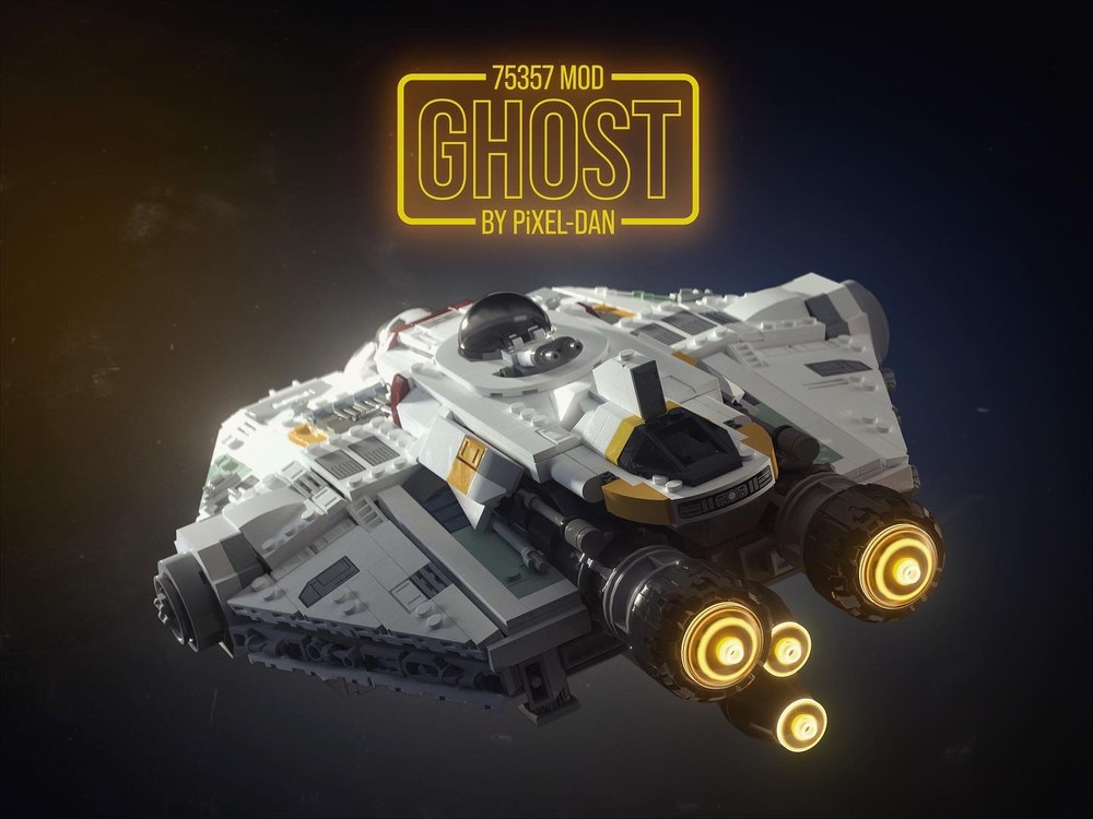LEGO MOC PiXEL-DANs - 75357 - Ghost / Phantom 2 Modification - including Display stand by PiXEL ...