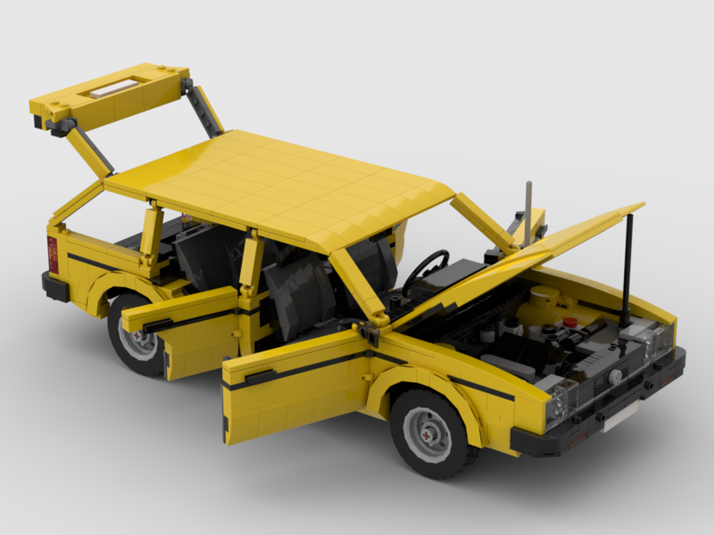LEGO MOC VW Passat B2 Variant by TheCarBuilder | Rebrickable - Build ...