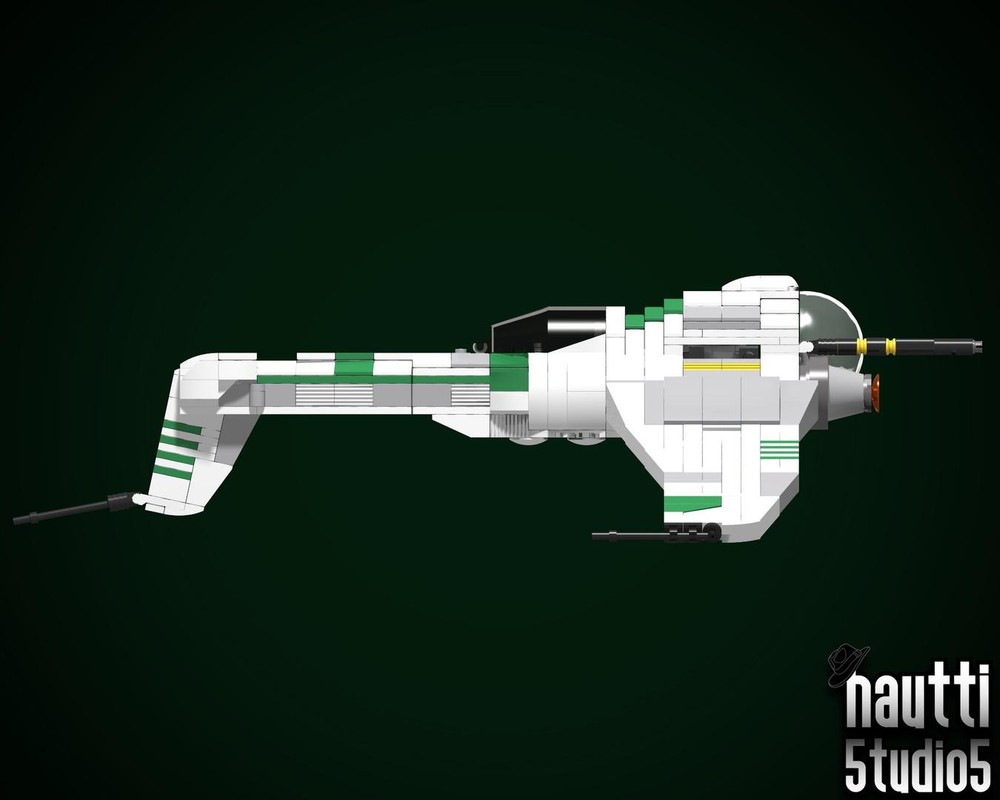 LEGO MOC CAS/Z-96 L-Wing Starfighter by hautti5 | Rebrickable - Build ...