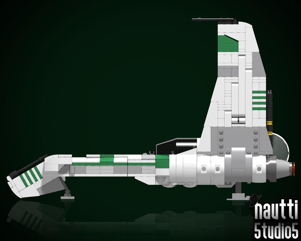 LEGO MOC CAS/Z-96 L-Wing Starfighter by hautti5 | Rebrickable - Build ...