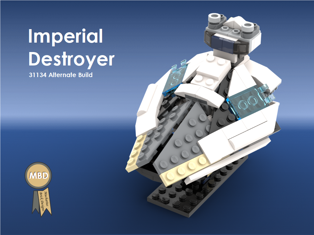 LEGO MOC Micro-Ships from Above and Beyond, Bundle of 31134 Alternate ...