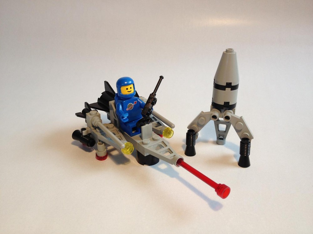 LEGO MOC Mini Jet 'Titan Dagger' with RC Rocket by plastic.ati ...