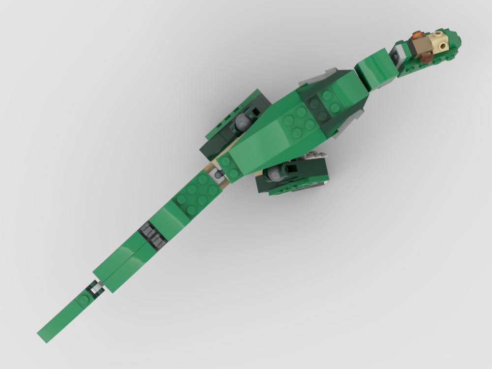 Lego Moc 31058 Giganotosaurus Carolinii By Foosbubs Rebrickable