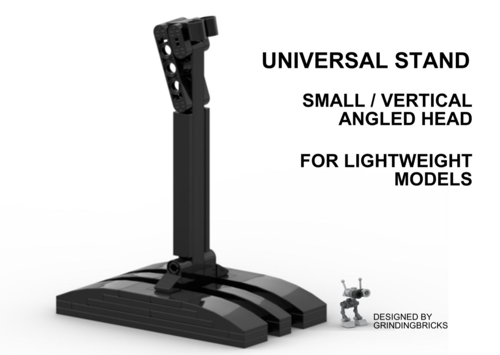 LEGO MOC Universal Stand Small, Vertical w/Angled Head by ...