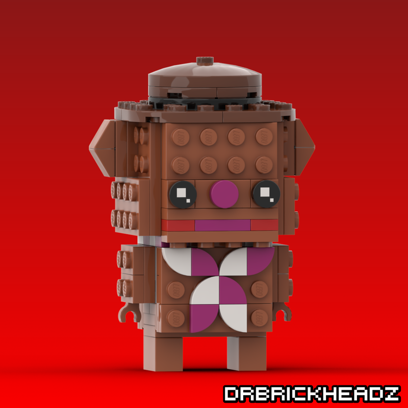 LEGO MOC Fozzie Bear (The Muppets) Brickheadz by DrBrickheadz ...