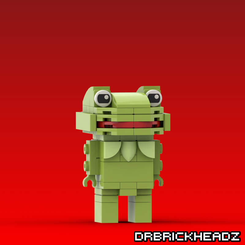 LEGO MOC Kermit the Frog (The Muppets) Brickheadz by DrBrickheadz ...