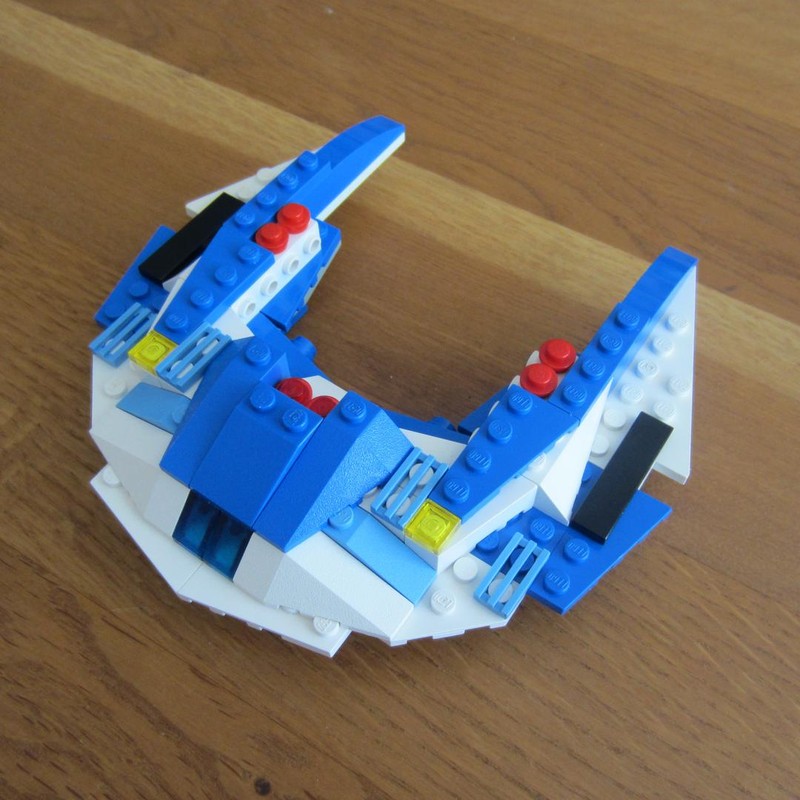 Lego Moc 4098 Star Crescent By Drosse Rebrickable Build With Lego