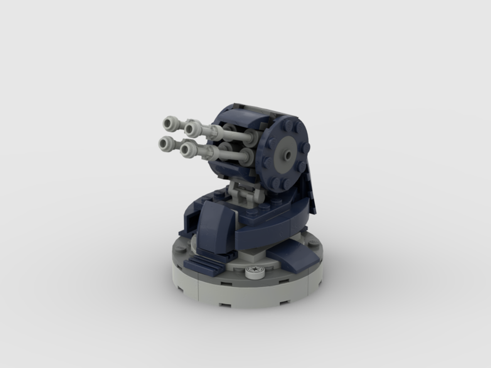 LEGO MOC Galactic Republic Turret by JessProductions | Rebrickable ...