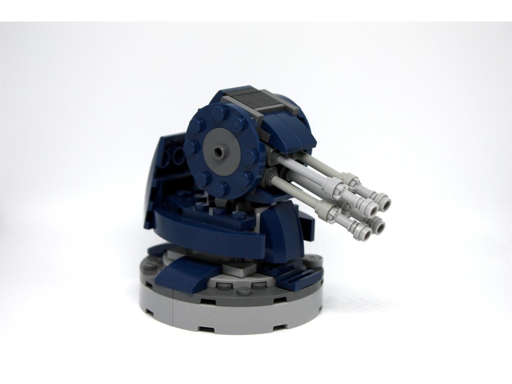Lego Moc Galactic Republic Turret By Jessproductions Rebrickable