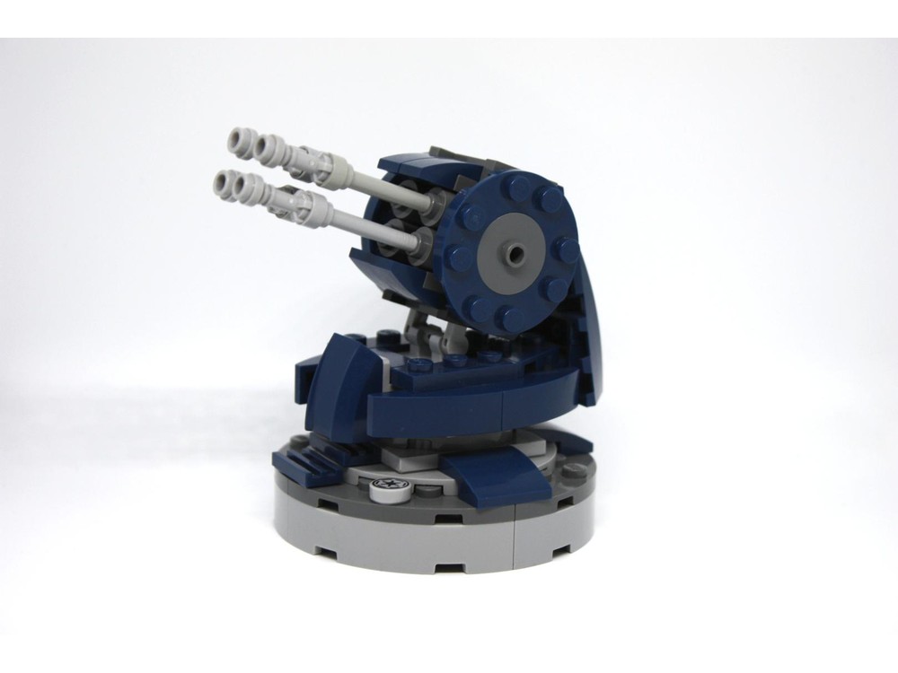 LEGO MOC Galactic Republic Turret by JessProductions | Rebrickable ...