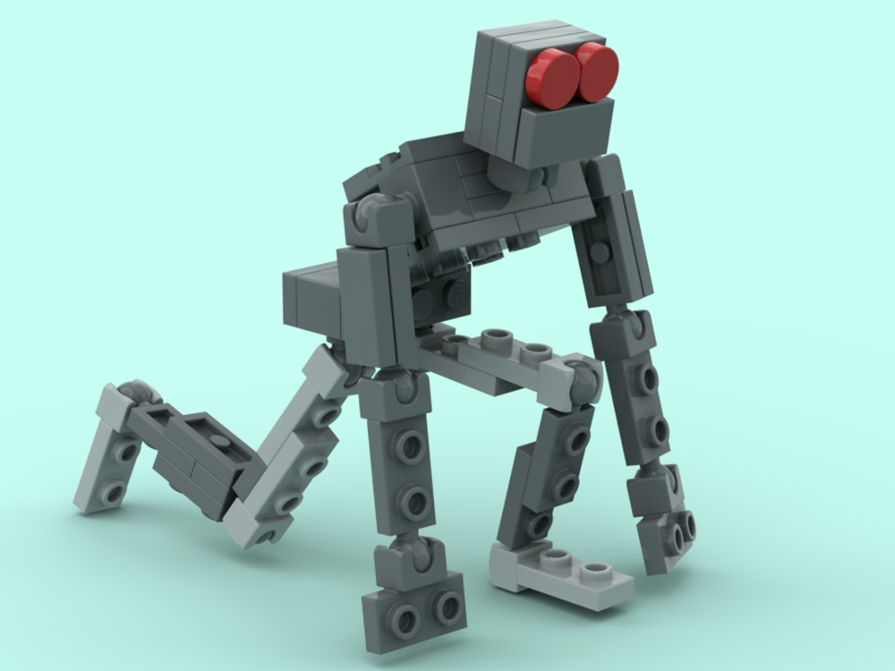 LEGO MOC Poseable Figure 02 by AntOrman | Rebrickable - Build with LEGO