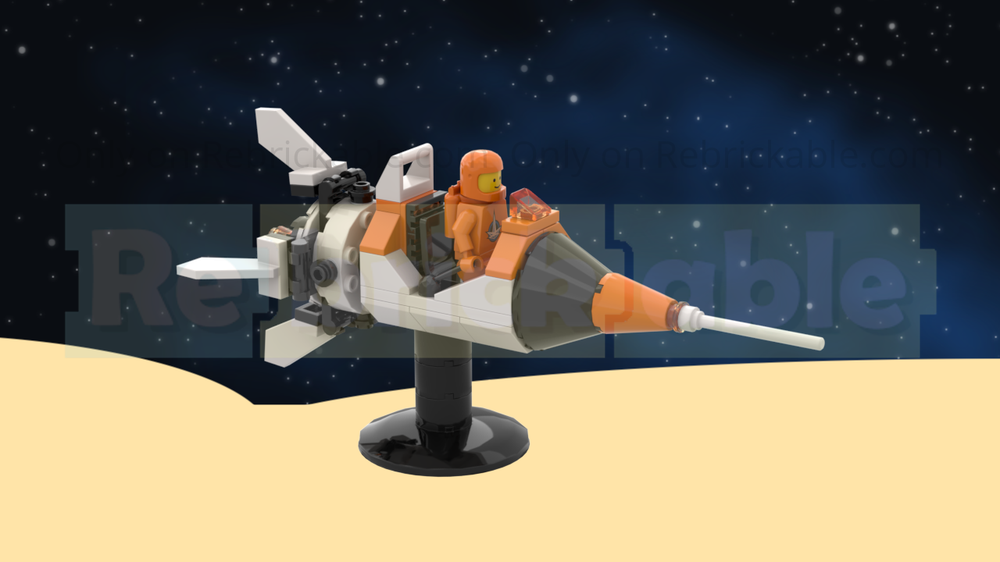 LEGO MOC Universe Nexus Rocketship - reimagined by watson.lego ...