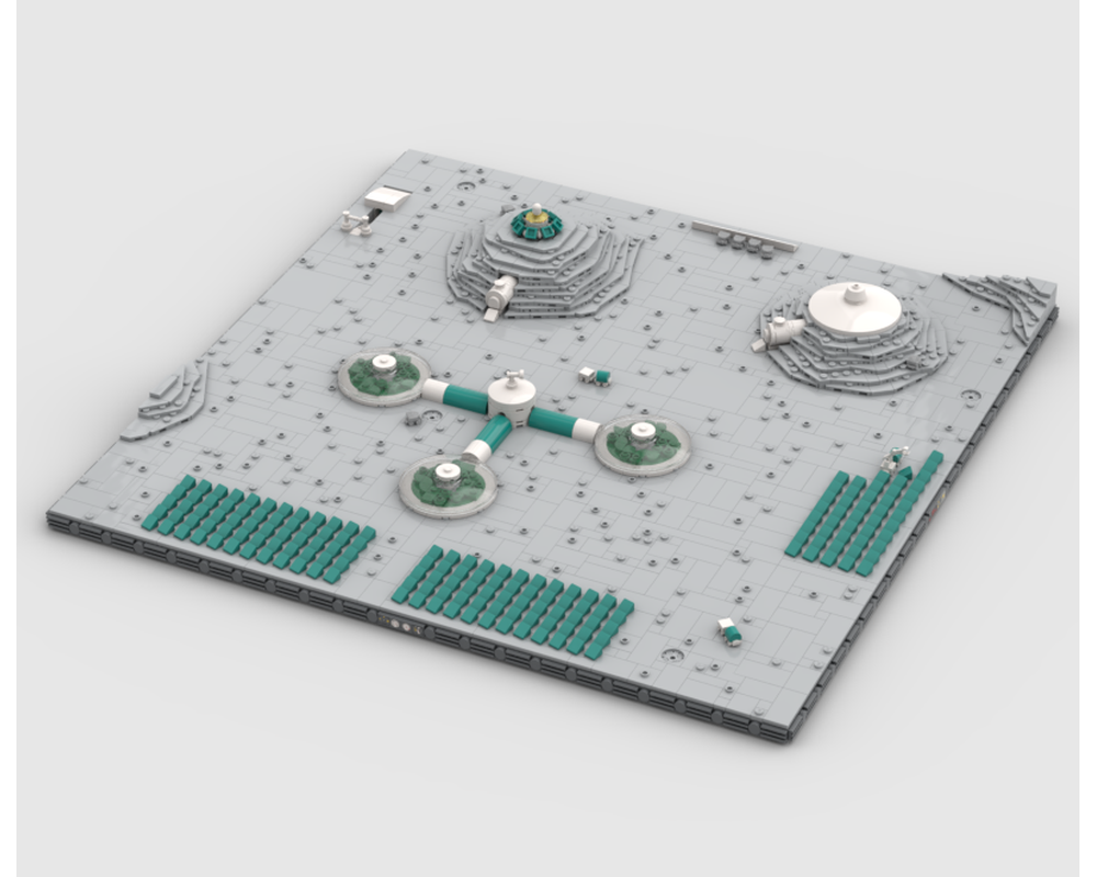 LEGO MOC Moon Base by Thierry | Rebrickable - Build with LEGO