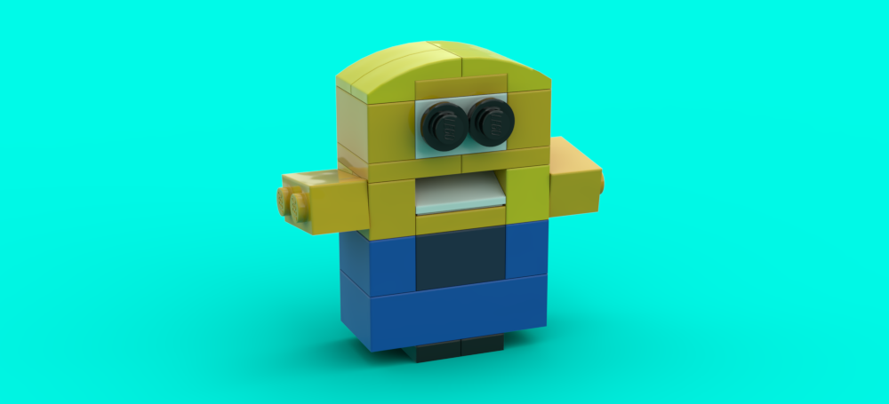 LEGO MOC BYGGLEK Minion by deap82 | Rebrickable - Build with LEGO