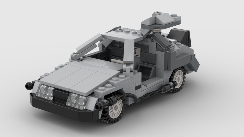 LEGO MOC Delorean Time Machine (2015 design) by Super_builder1969 ...