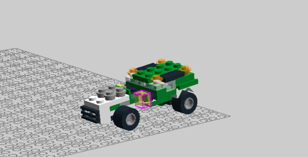 LEGO MOC hot rod by customcarmaker | Rebrickable - Build with LEGO