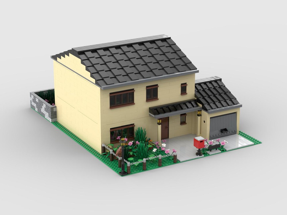 LEGO MOC Privet Drive 4 HP1 by JQ100 | Rebrickable - Build with LEGO